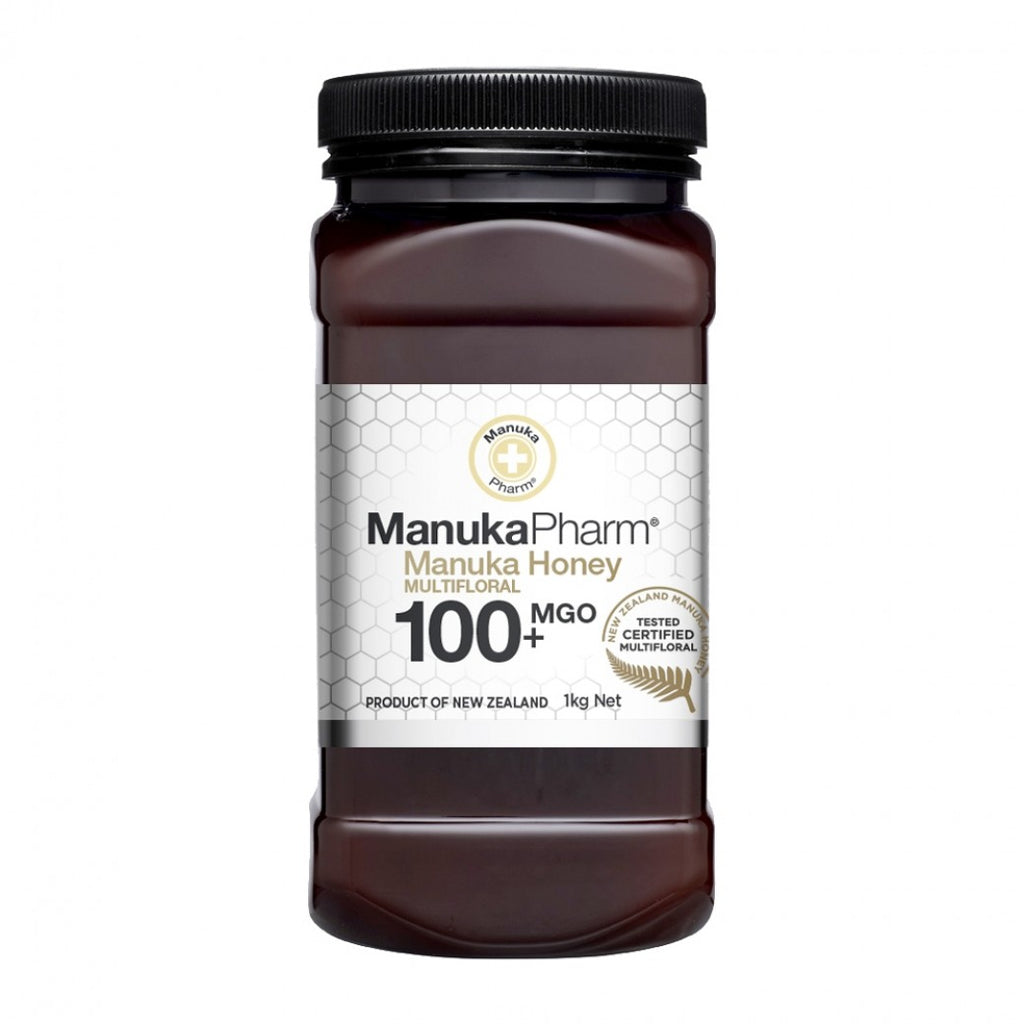 MGO 100+ NZ Multifloral Mānuka Honey 1kg - Manuka Pharm AUS